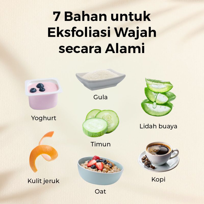 7 Bahan untuk Eksfoliasi Wajah secara Alami
